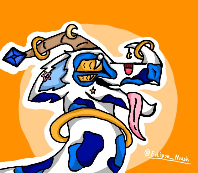 blue dragon - ibisPaint