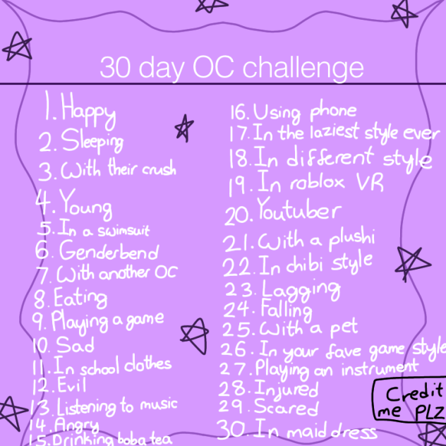 My own 30 days OC challenge! - ibisPaint