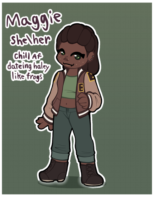 Maggie ref - ibisPaint