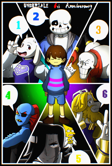 UNDERTALE 6th Anniversary - ibisPaint