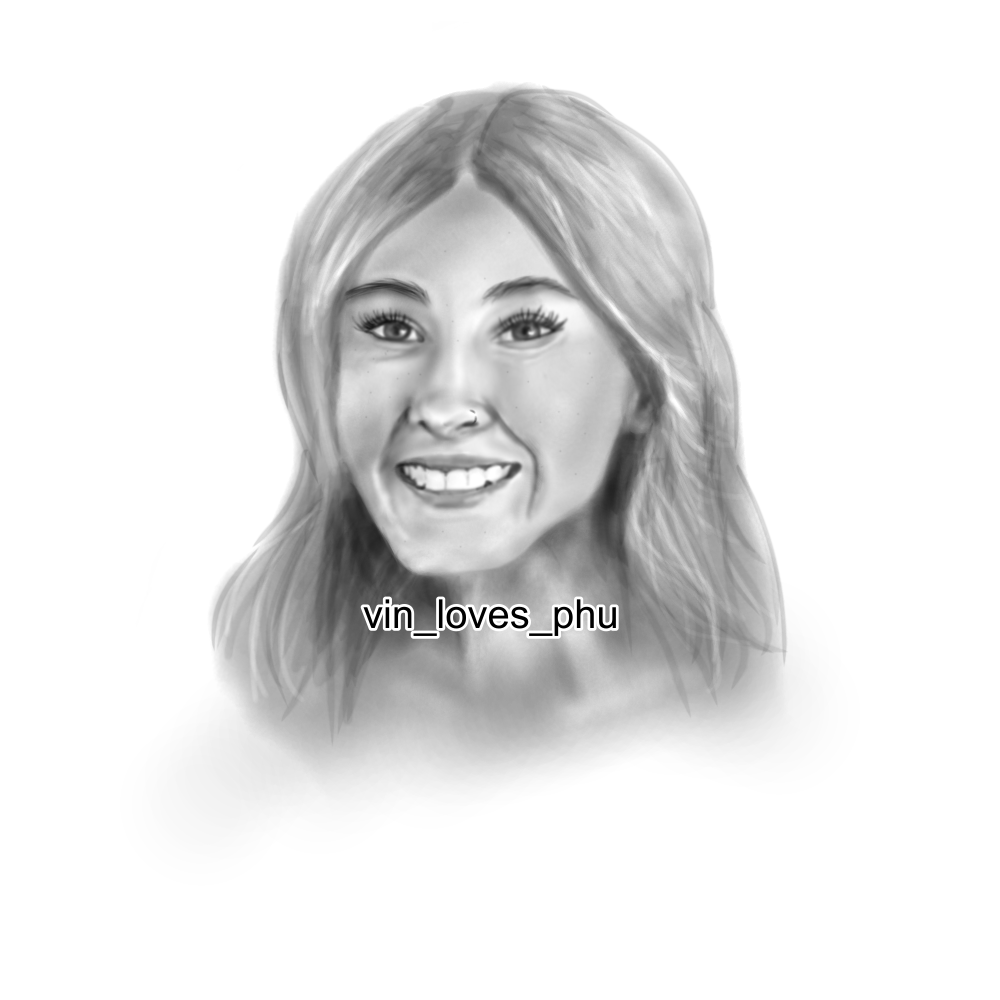 My friend asked me to draw her - ibisPaint