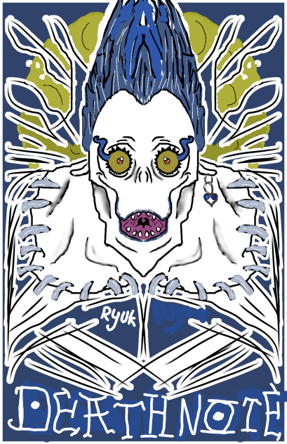 DEATH NOTE RYUK - ibisPaint