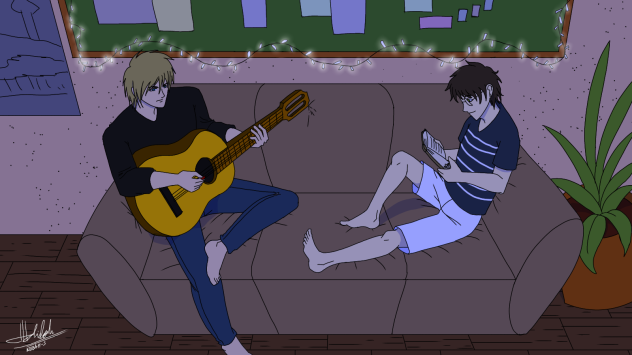 Relaxing Moment - ibisPaint