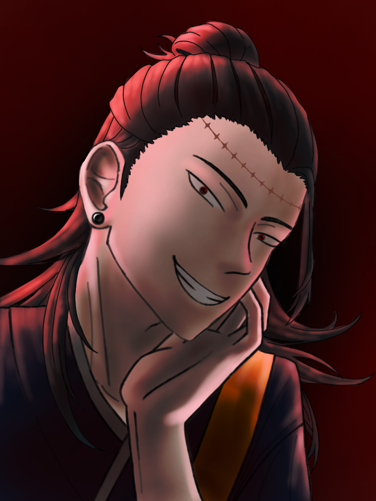 Geto Suguru2 - ibisPaint