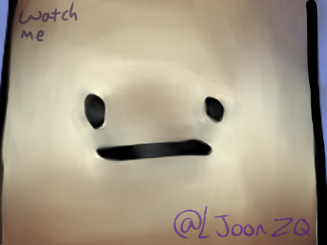 Spinning tofu block - ibisPaint