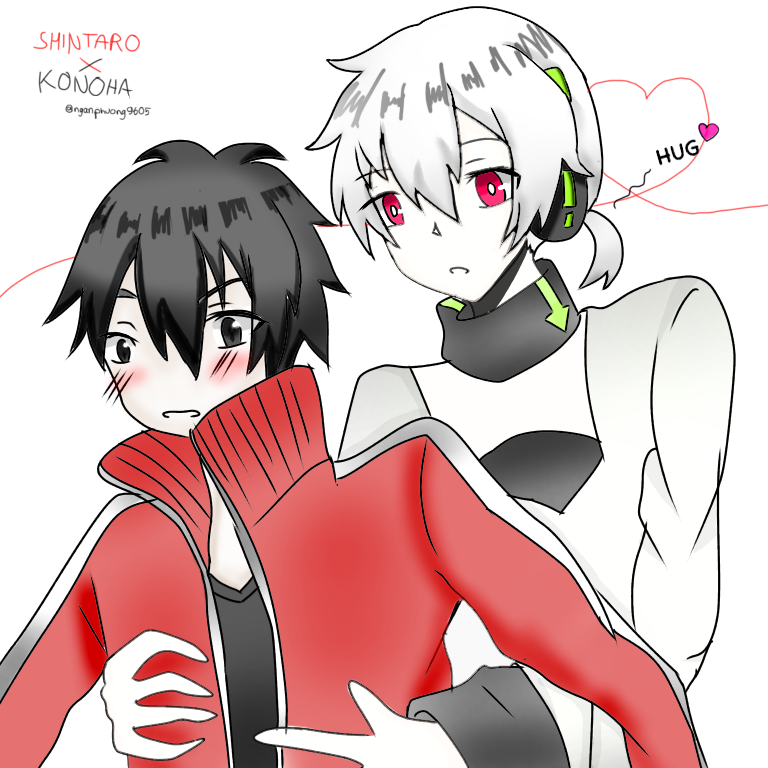 [Mekakucity Actors] Shintaro x Konoha - ibisPaint