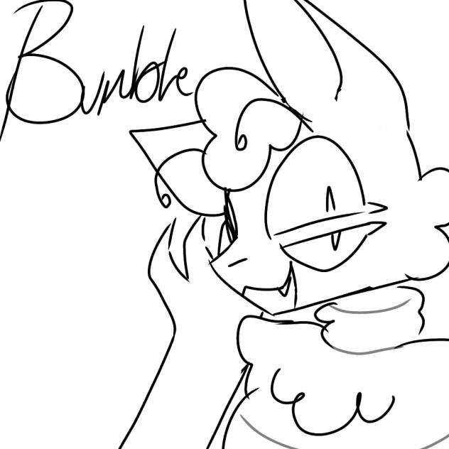 Bumble the Bee Cat X3 - ibisPaint