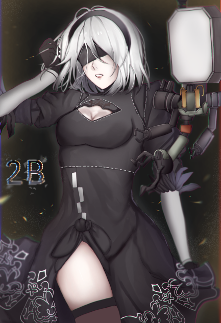 Nier Automata 2B - ibisPaint