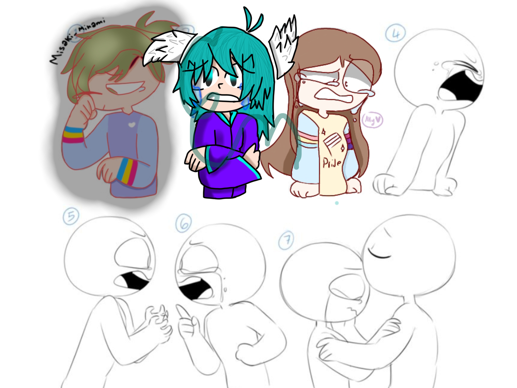 Crying Collab - ibisPaint