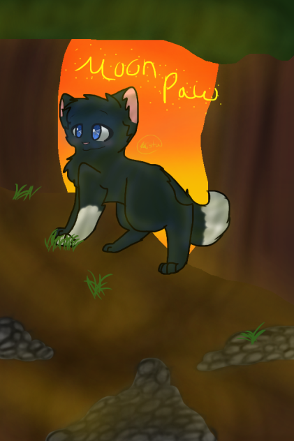 Birthday Gift for Moon Paw~ - ibisPaint