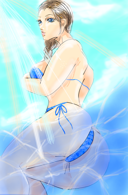 summer vacation - ibisPaint