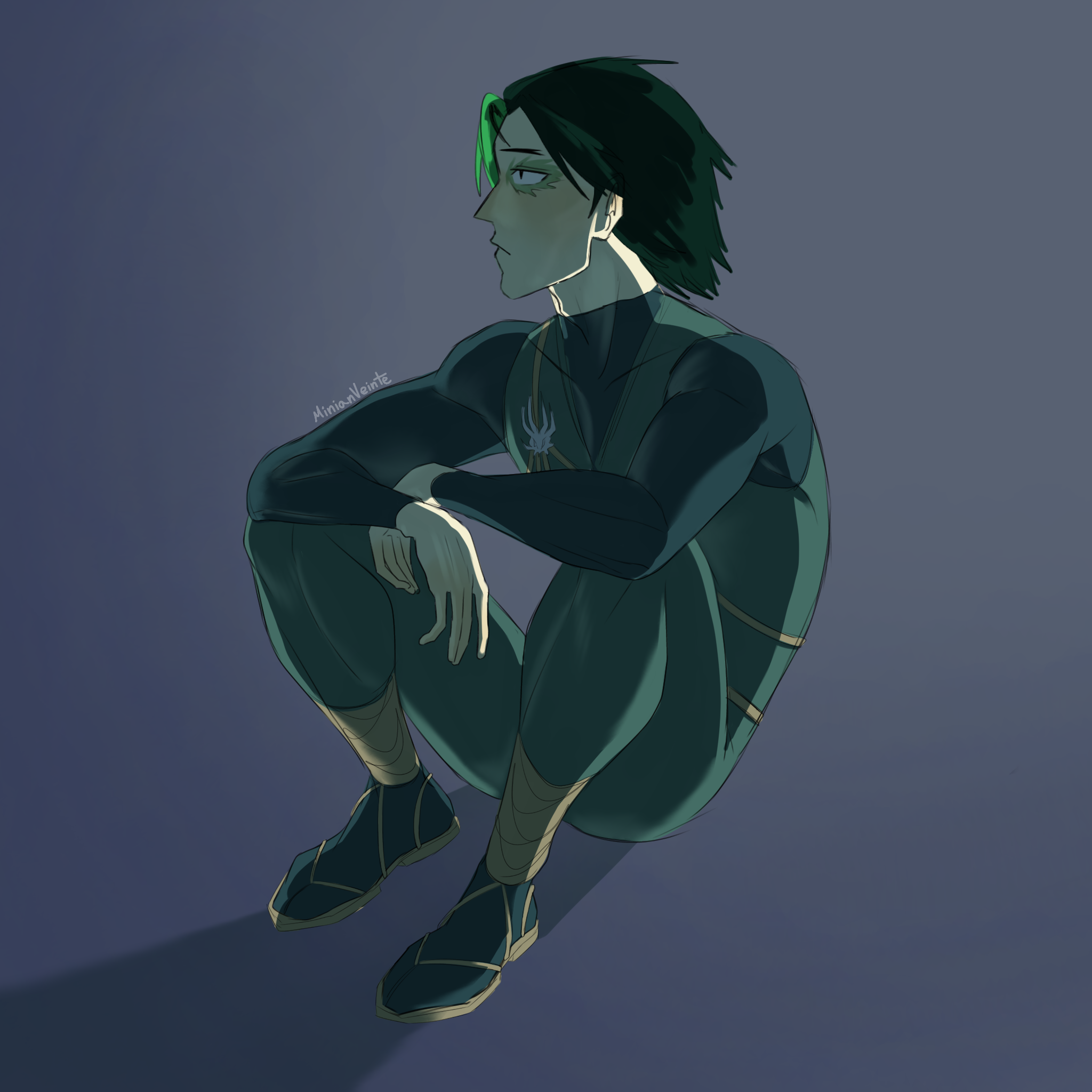 Morro questioning his life - ibisPaint