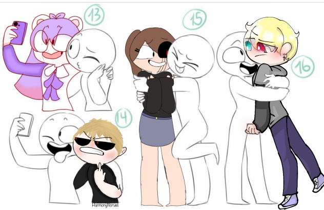 Friends Collab - ibisPaint