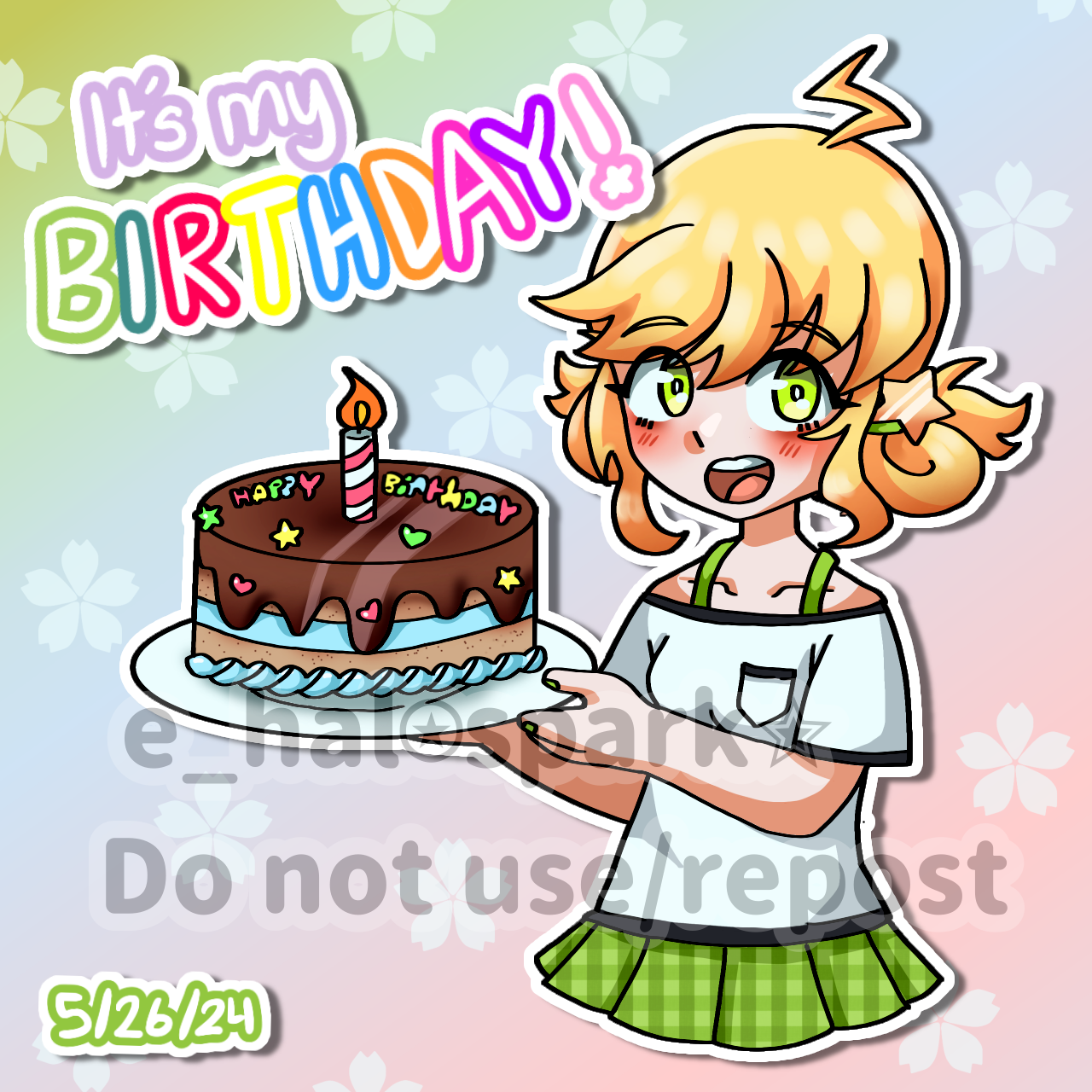 It’s my bday!! - ibisPaint
