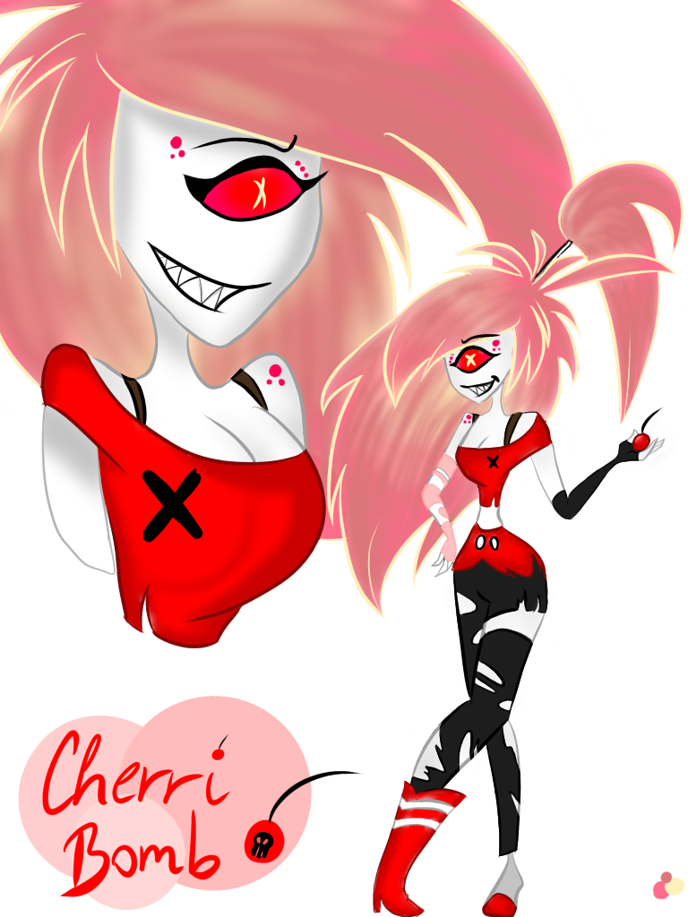 Hazbin Hotel Cherri Bomb fanart - ibisPaint