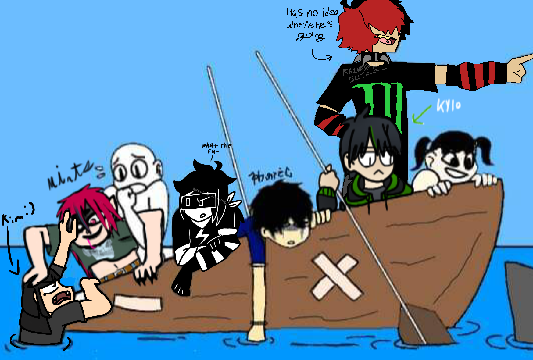 boat collab - ibisPaint