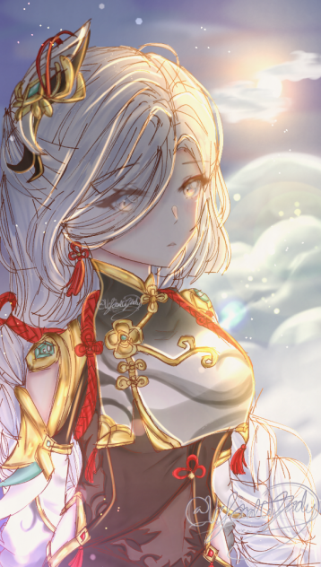 Shenhe colored - ibisPaint