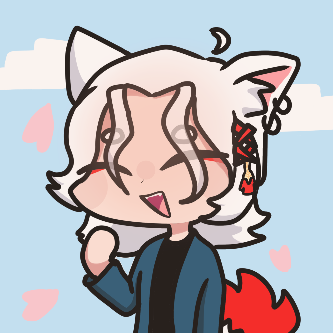 White fox - ibisPaint