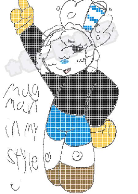 Mugman in my style 'v' - ibisPaint