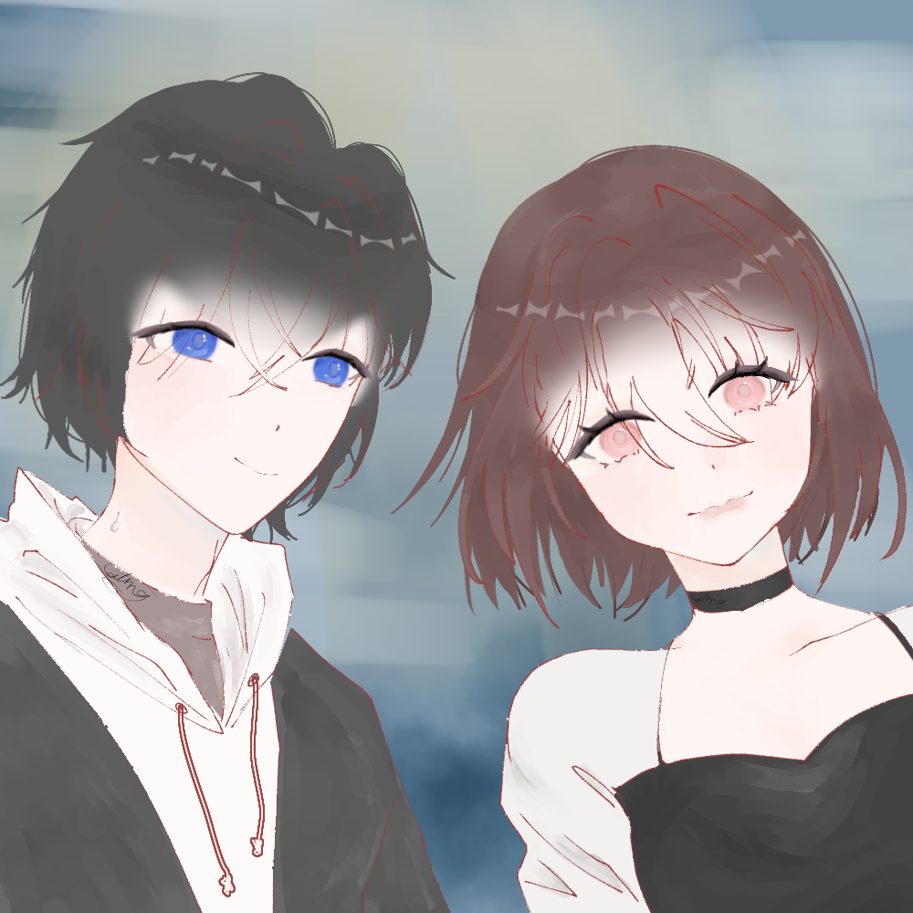 cute duo - ibisPaint
