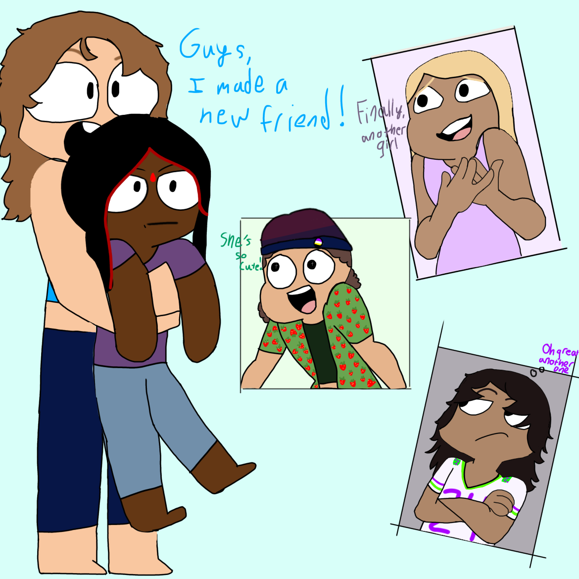 He introduced Selene - ibisPaint