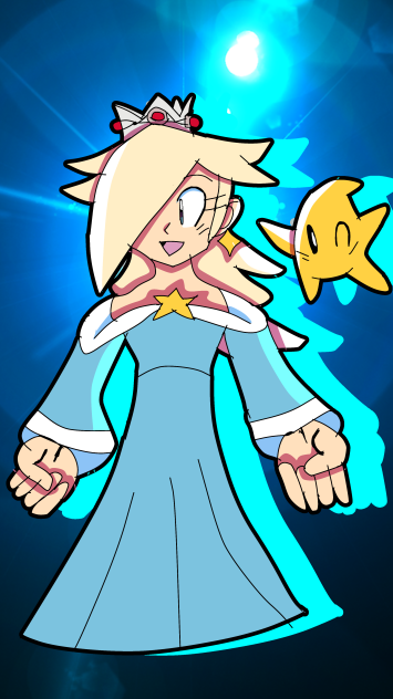 Rosalina and luma - ibisPaint