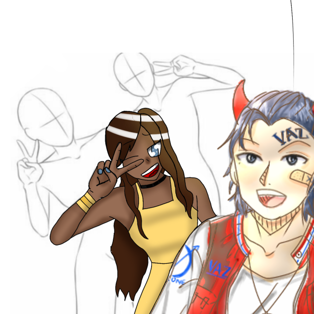 Selfie collab - ibisPaint