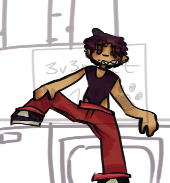 damien wip (unrendered ver) - ibisPaint