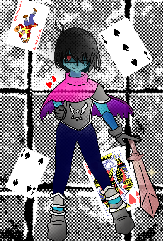 Kris deltarune - ibisPaint