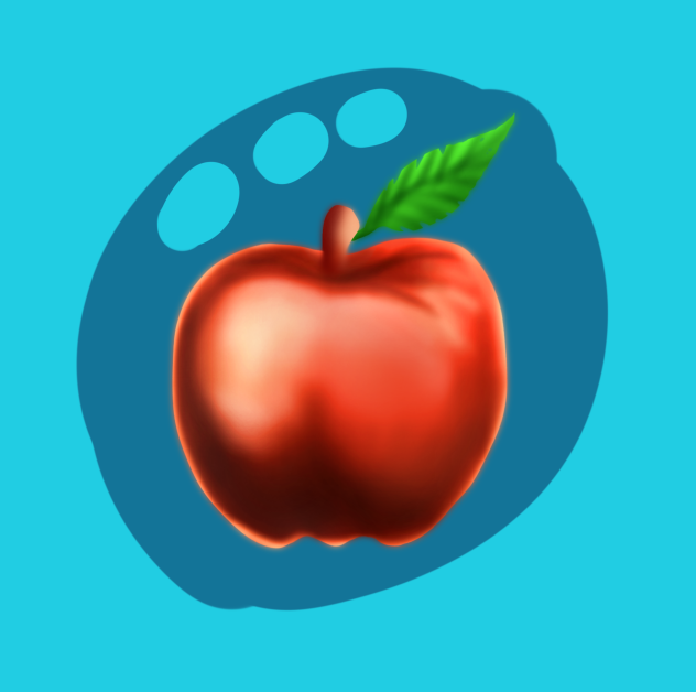apple practice - ibisPaint