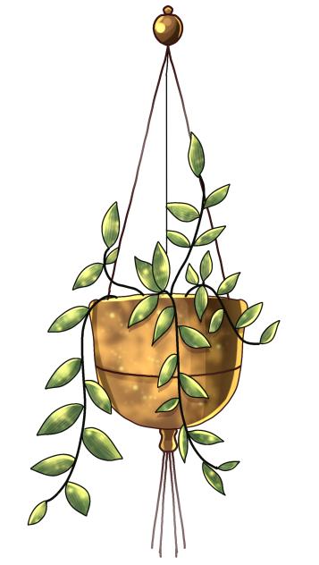 Hanging plant 4 - ibisPaint