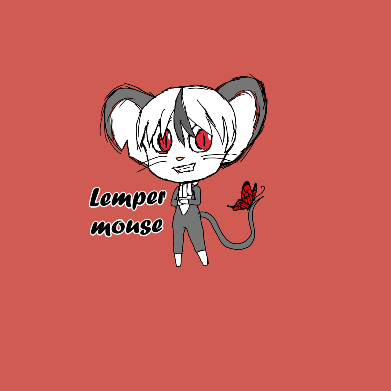 Transformice vampire lempermouse chibi - ibisPaint