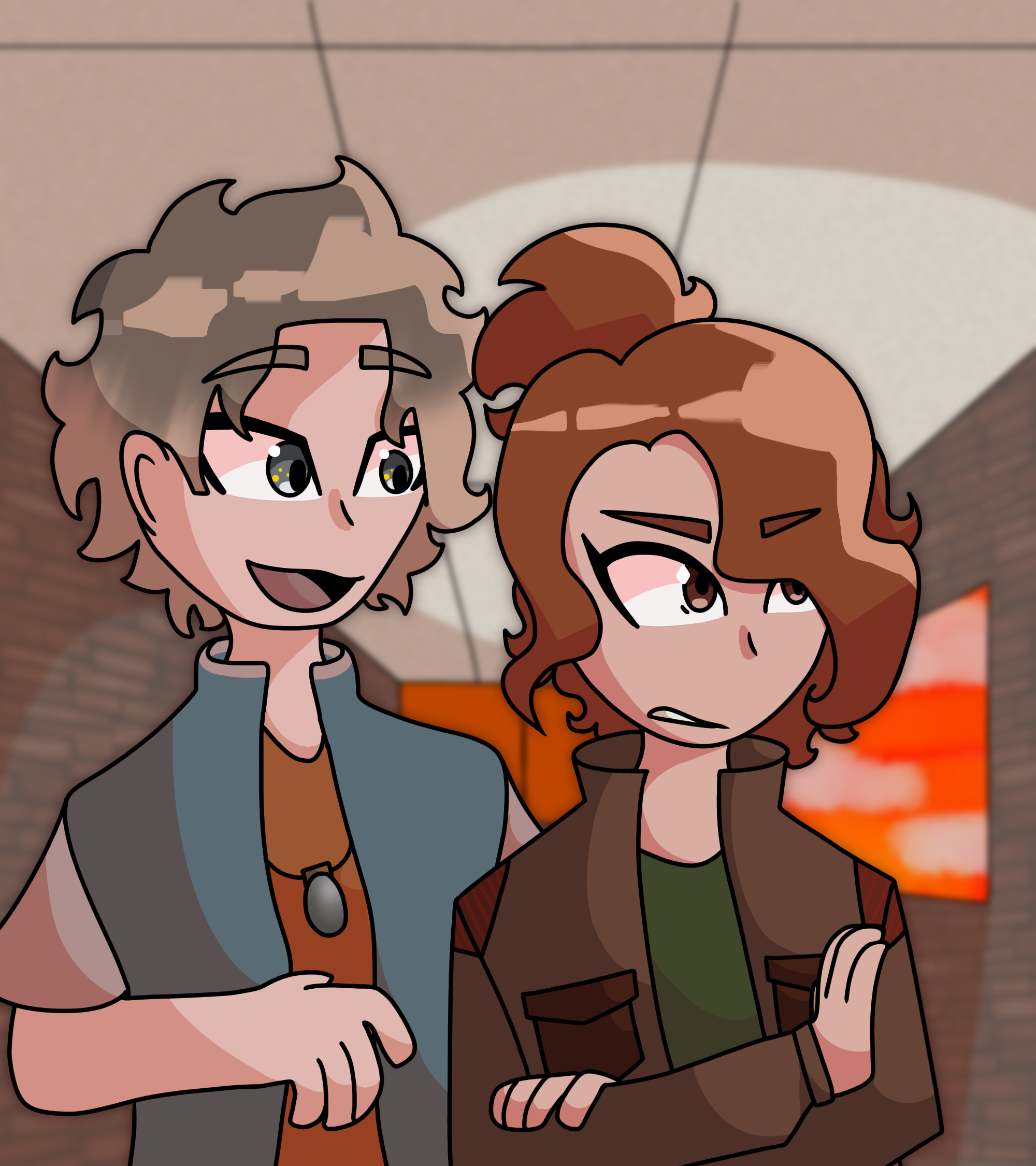 Asher & Echo - ibisPaint