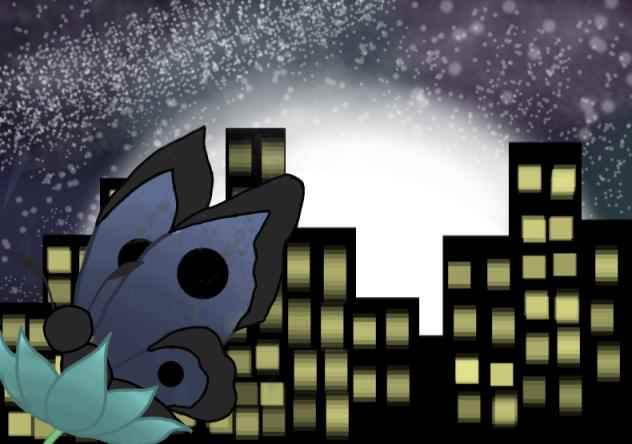 The butterfly city - ibisPaint