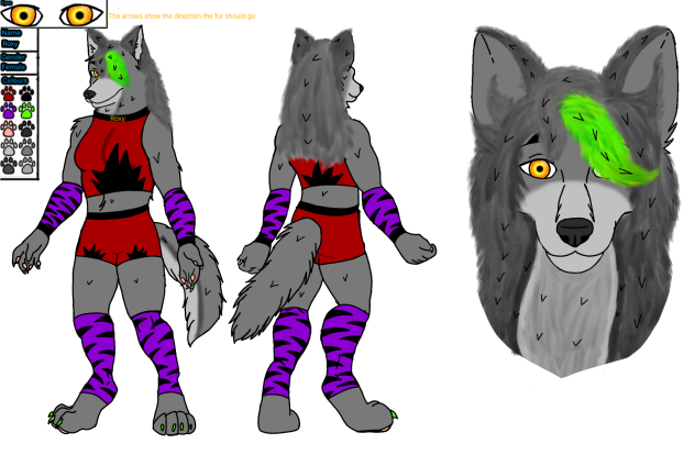 Roxanne wolf - ibisPaint