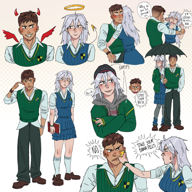 Gary and Ander - ibisPaint