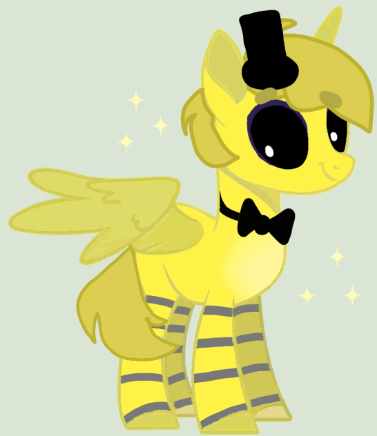 golden freddy (mlp) - ibisPaint