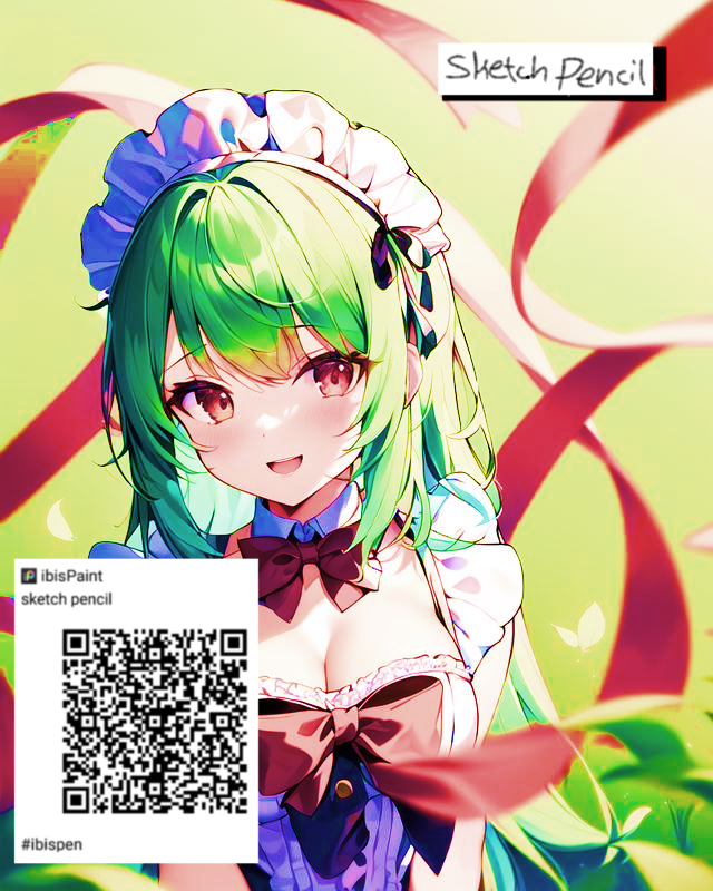 Qr code Ibispen sketch pencil - ibisPaint