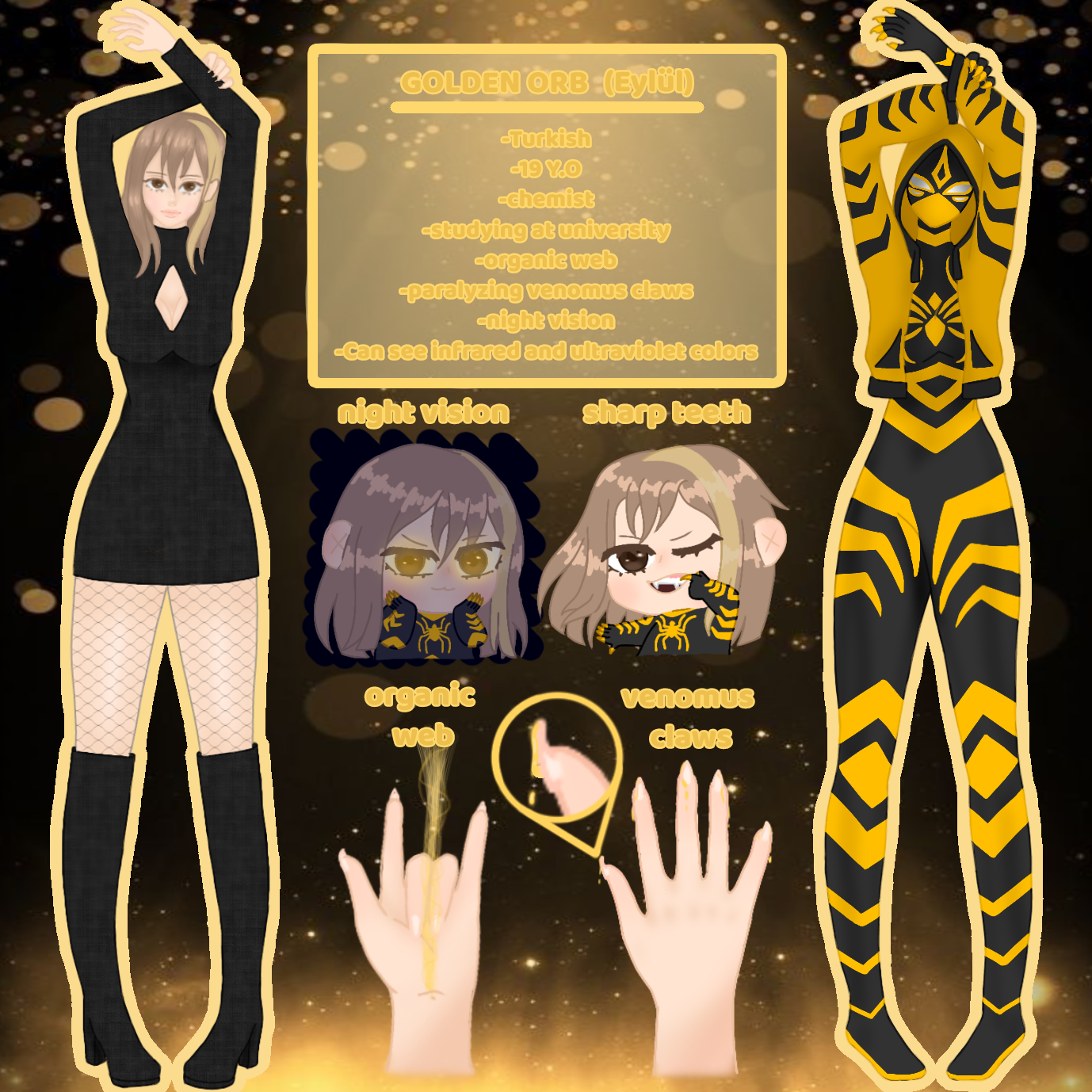 Golden Orb - ibisPaint