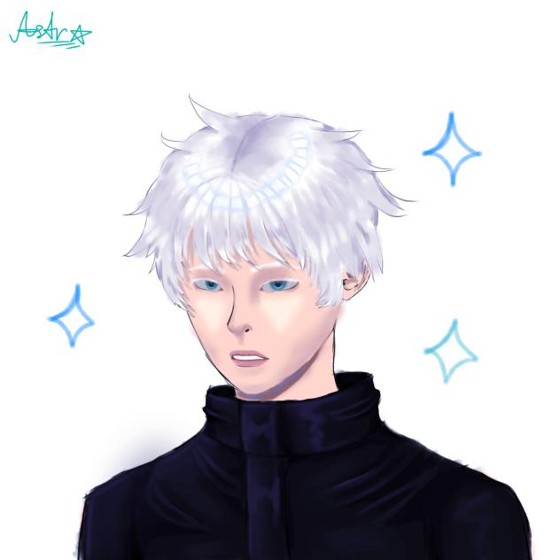 Gojo art - ibisPaint