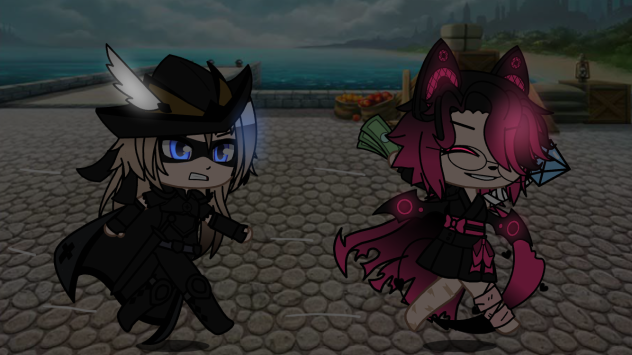 Chase scene - ibisPaint