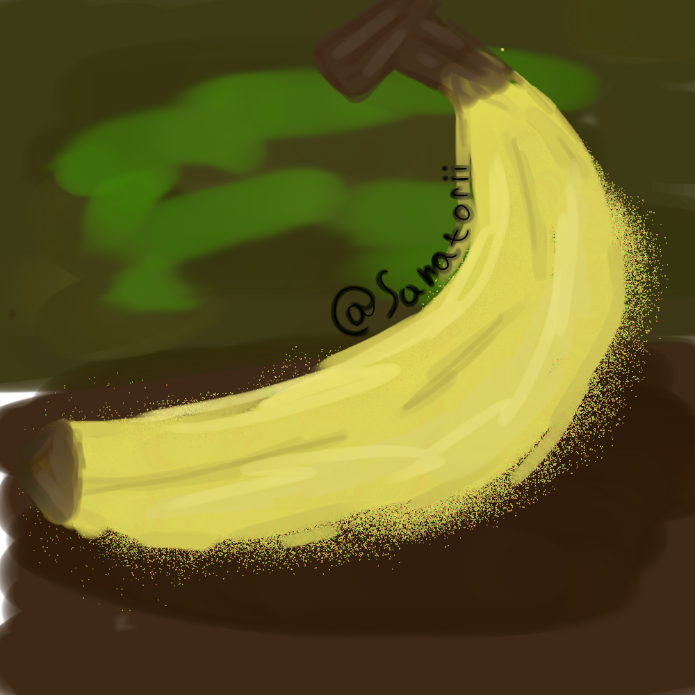 Banana, just a banana. - ibisPaint
