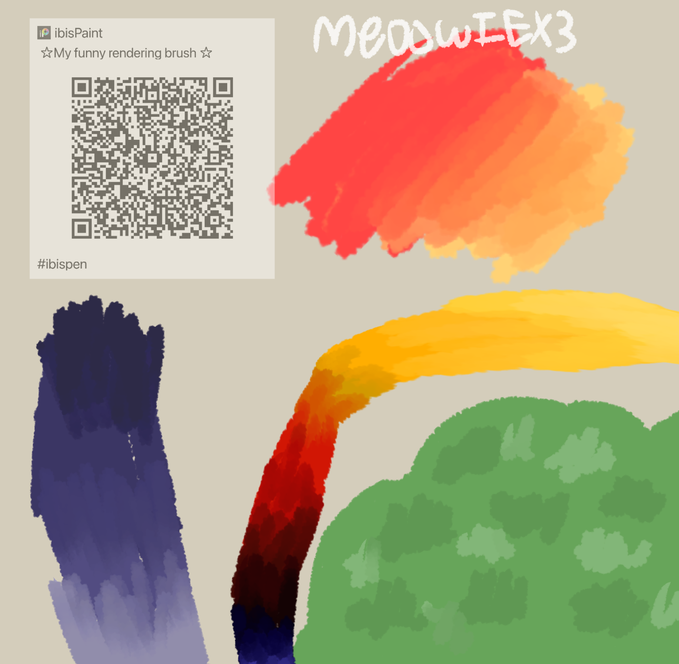 my funny rendering brush ☆ - ibisPaint