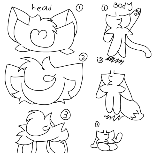 Free to use body and heads - ibisPaint