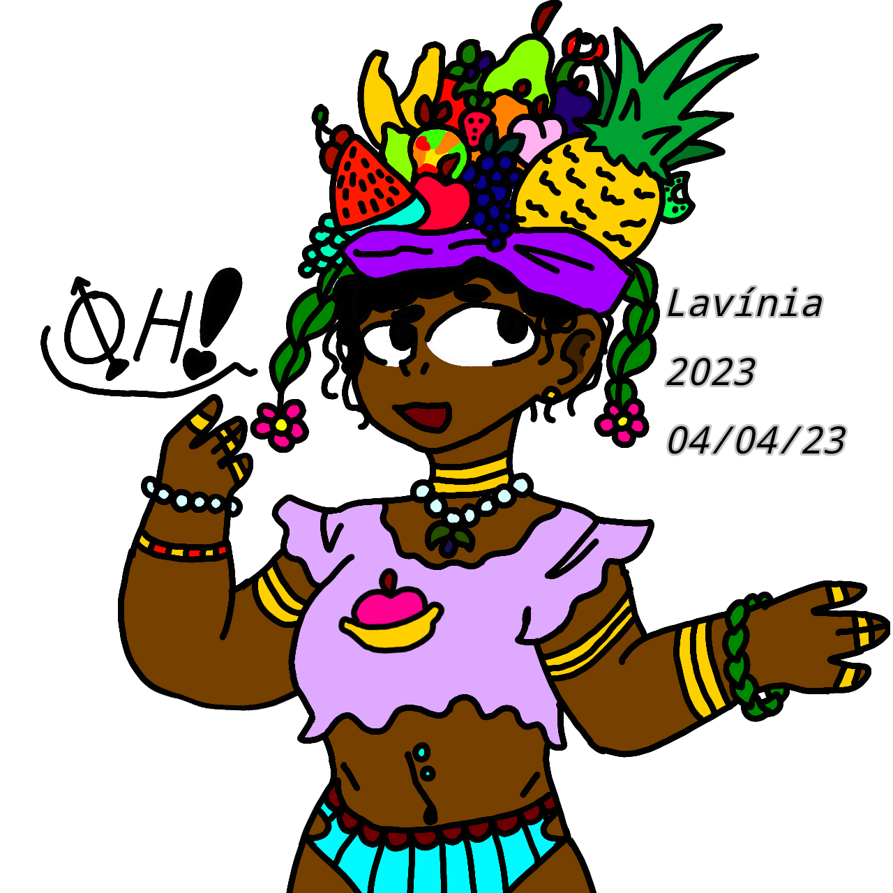 Carmen Miranda - ibisPaint