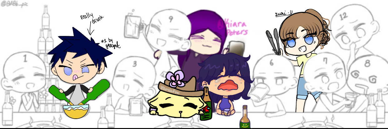 Beer Collab - ibisPaint
