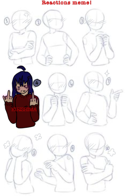 Reactions meme! - ibisPaint