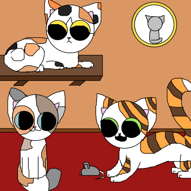 Cat animation - ibisPaint