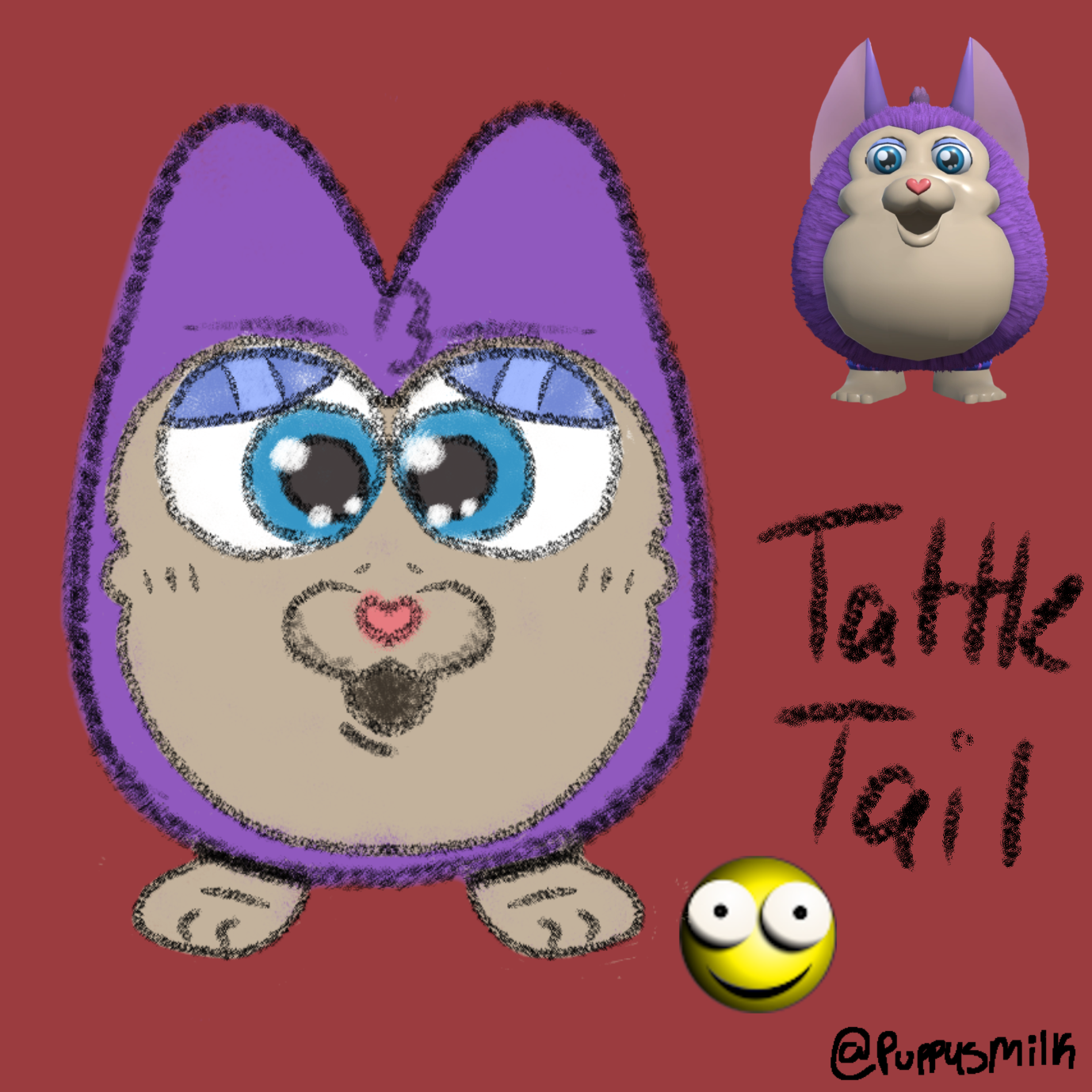 talking baby tattletail - ibisPaint