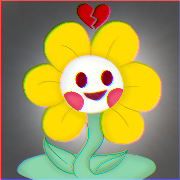 Flowey - ibisPaint